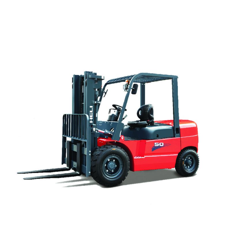 Heli K2 series 5000kg forklift with Kubota LPG engine | Allied Forklifts